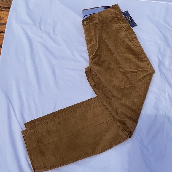 Polo Ralph Lauren | Pants | Nwt Mens Polo Ralph Lauren Classic Fit Stretch Cord Pants In Brown ...